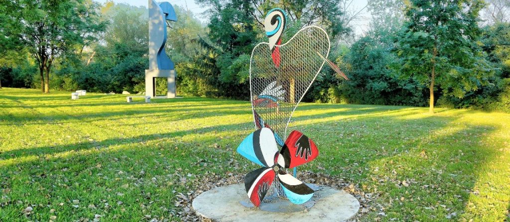 Indira Johnson - Star Woman - Skokie Northshore Sculpture Park